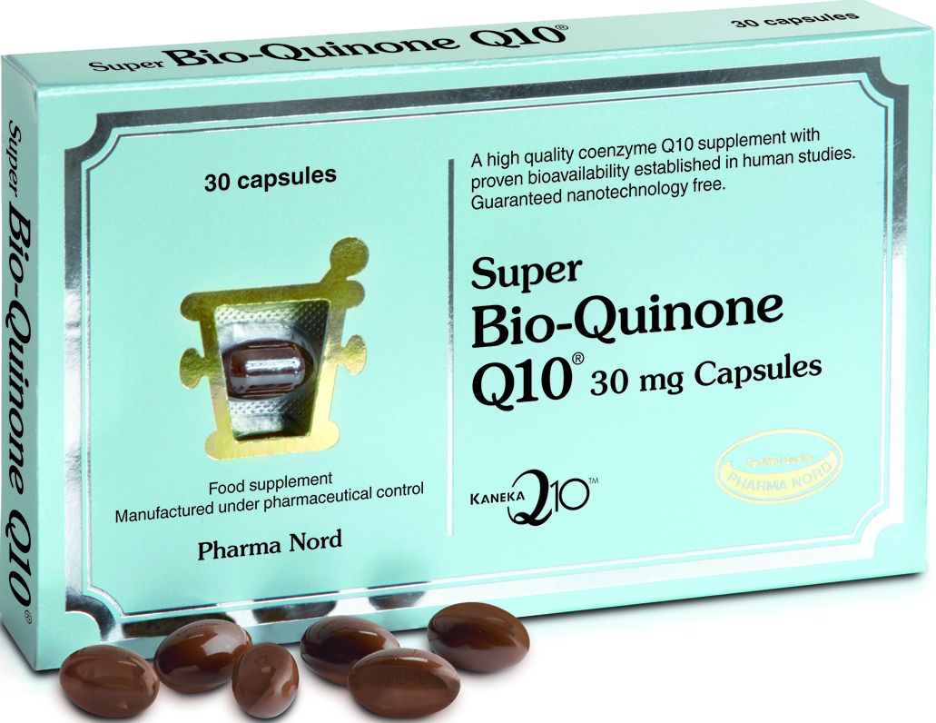Super Bio-Quinone Q10 30mg (Ubiquinone) – Northwood Health Foods