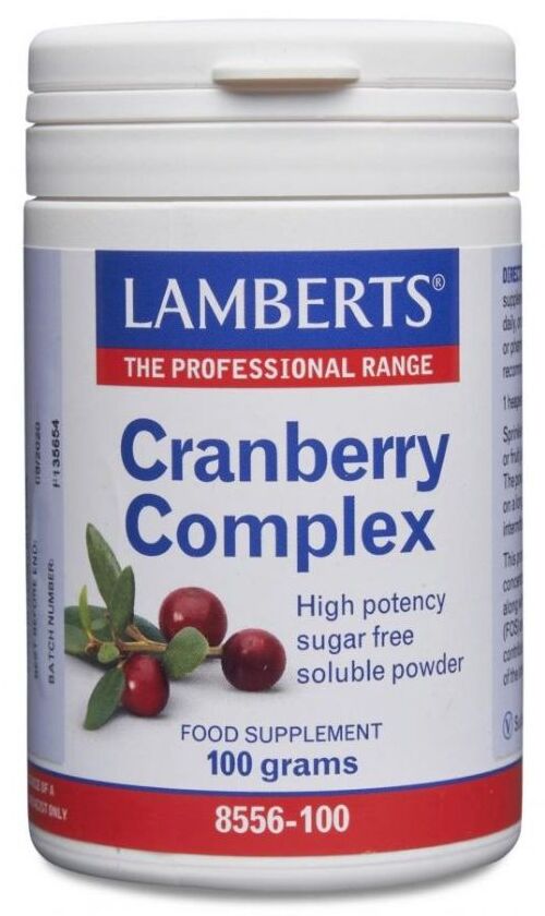 Cranberry Complex Powder # 8556 – Northwood Health Foods