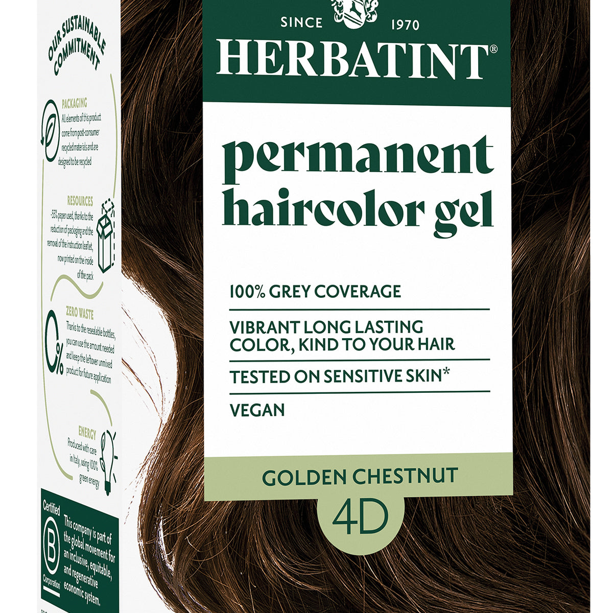 Herbatint Permanent Hair Colour 4D Golden Chestnut - Up to 34% Off ...