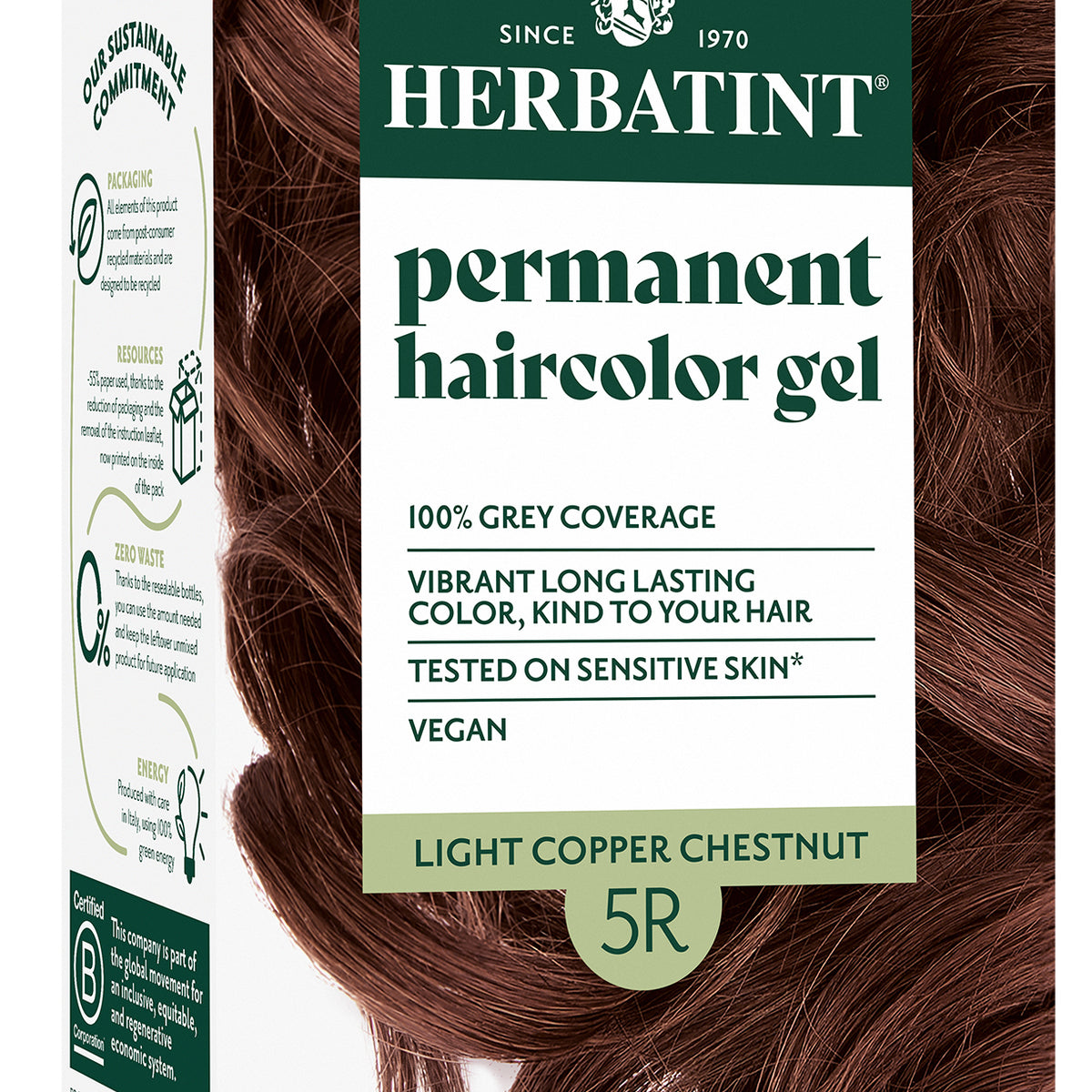 Herbatint Permanent Hair Colour 5R Light Copper Chestnut Up to 34% Off ...