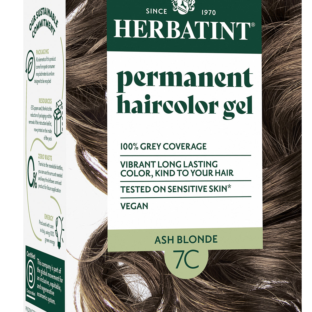 Herbatint Permanent Hair Colour 7C Ash Blonde - Up to 34% Off ...