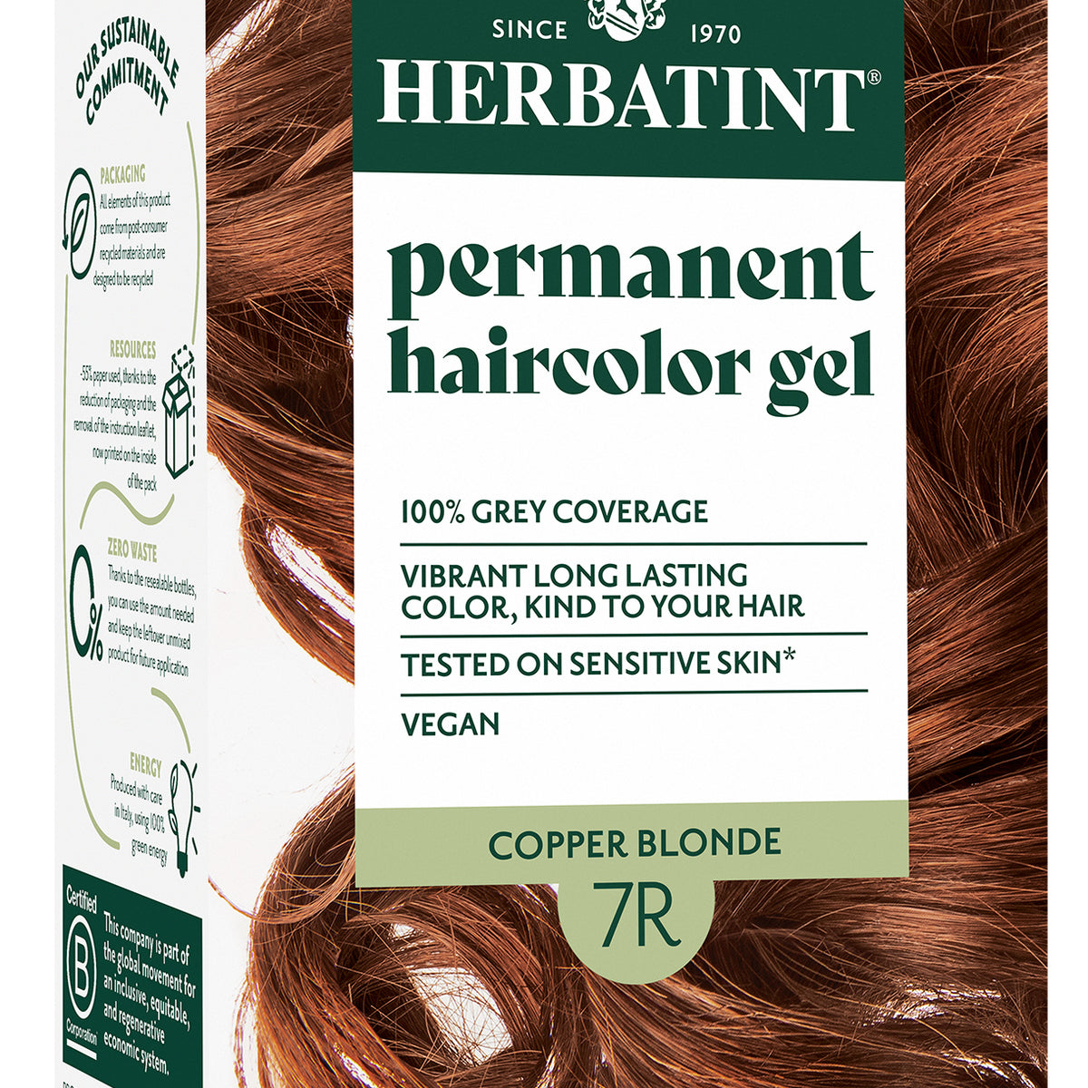 Herbatint Permanent Hair Colour 7R Copper Blonde - Up to 34% Off ...