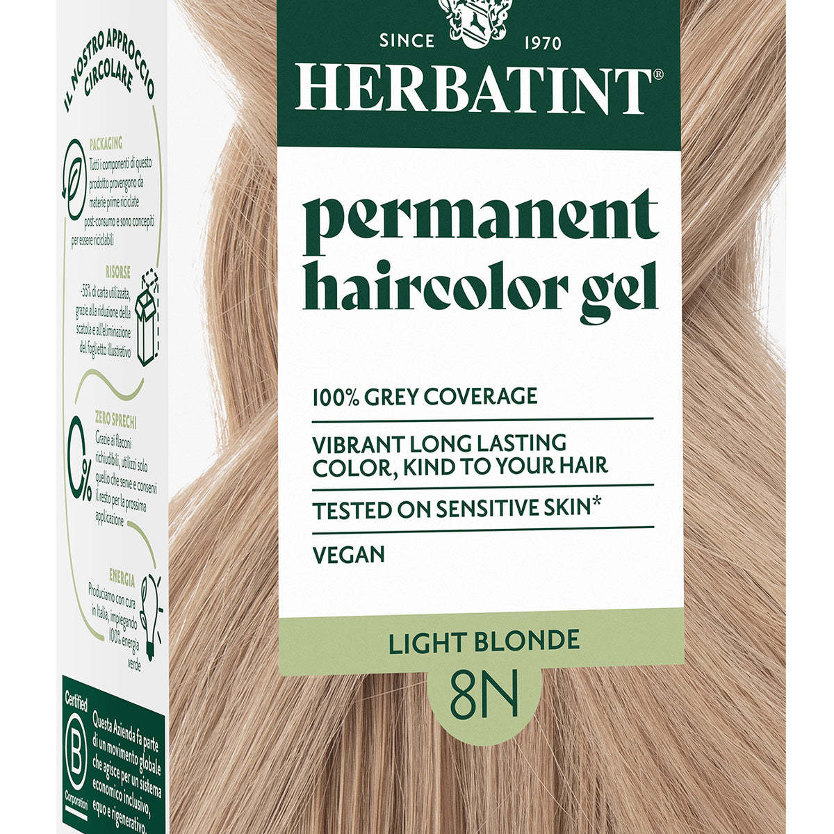Herbatint Permanent Hair Colour 8N Light Blonde - Up to 34% Off ...