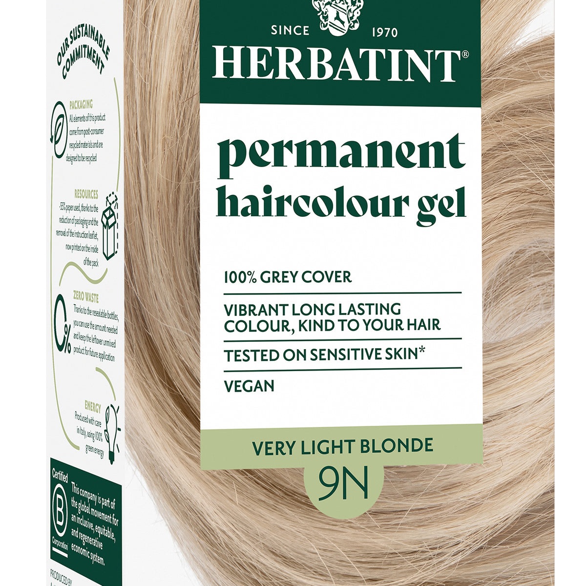 Herbatint Permanent Hair Colour 9N Honey Blonde - Up to 34% Off ...