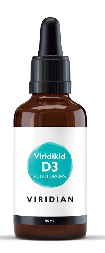 viridiKid Vitamin D3 Drops 400iu – Northwood Health Foods