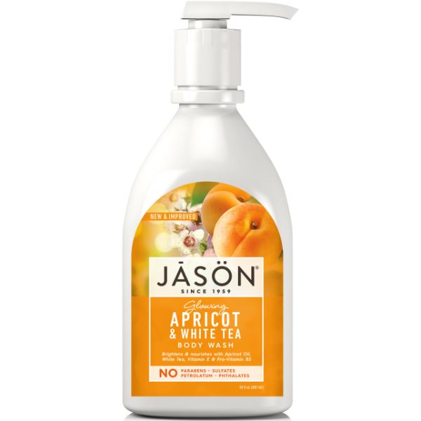 Apricot Satin Body Wash with Pump – Northwood Health Foods